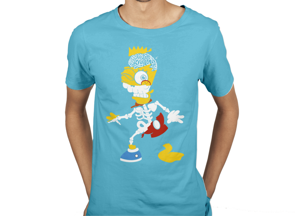 BART SIMPSON MICKEY MOUSE CEREBRO - Ivector