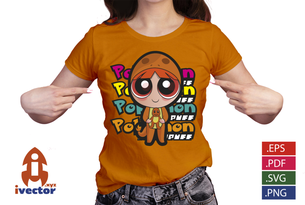 BOMBON POKEMON POWERPUFF GIRLS VECTOR EPS PDF - Ivector