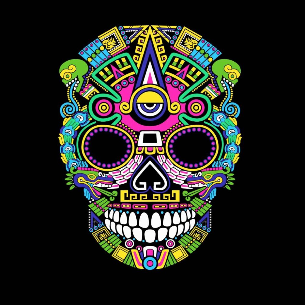 Calaveras De Colores