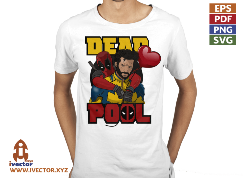 DEADPOOL 3 GLOBO VECTOR EDITABLE EPS PDF - Ivector