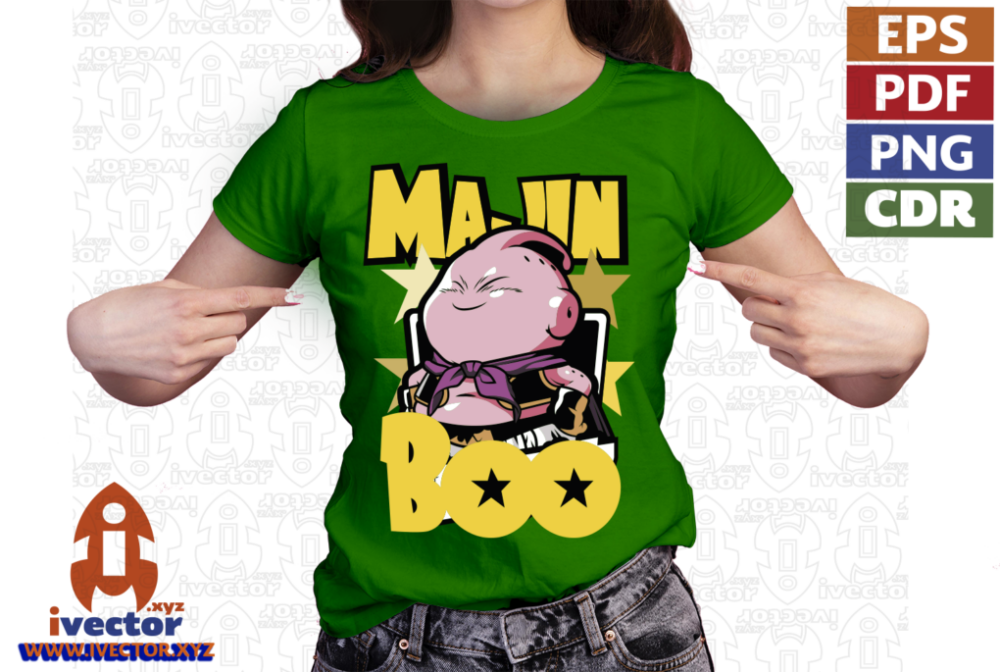 DRAGON BALL MAJIN BOO EPS PDF EDITABLE - Ivector Plantillas