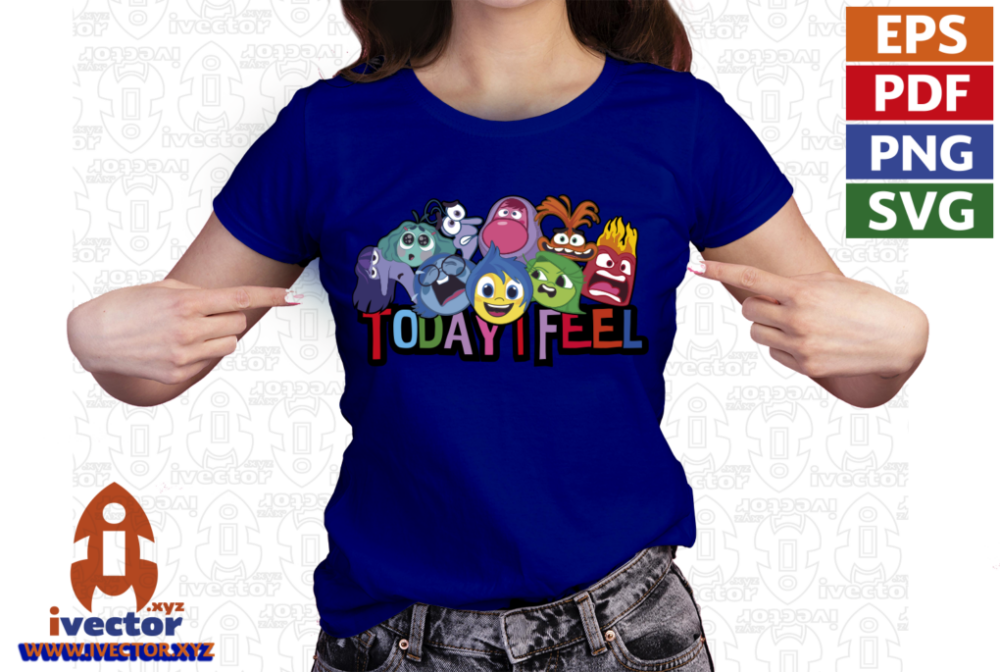 INTENSAMENTE TODAY FEEL VECTOR EDITABLE - Ivector