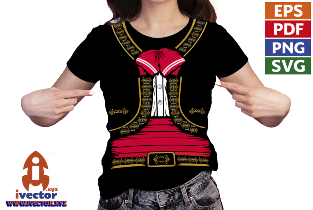 TRAJE MARIACHI VECTOR EPS PDF EDITABLE SVG - Ivector Plantillas