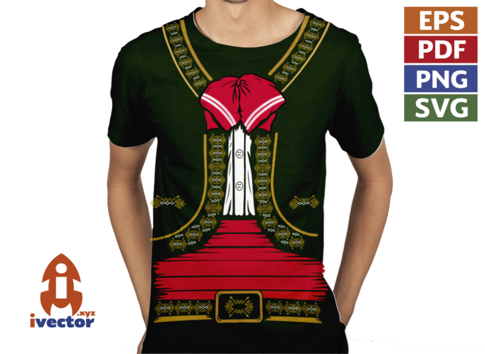 TRAJE MARIACHI VECTOR EPS PDF EDITABLE SVG - Ivector Plantillas