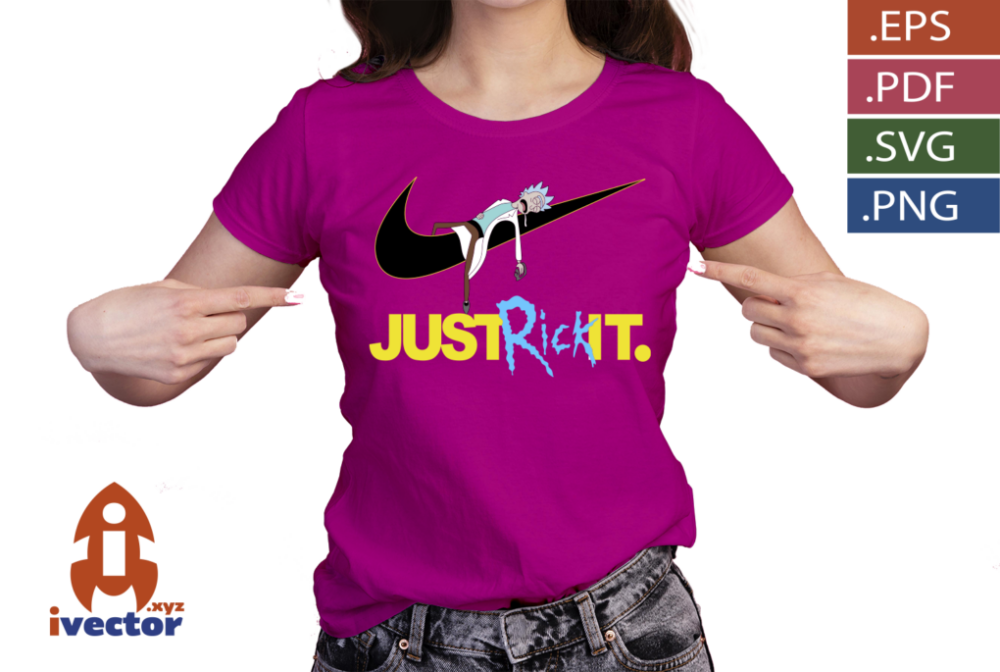 JUST RICK IT VECTOR EDITABLE - Ivector Plantillas